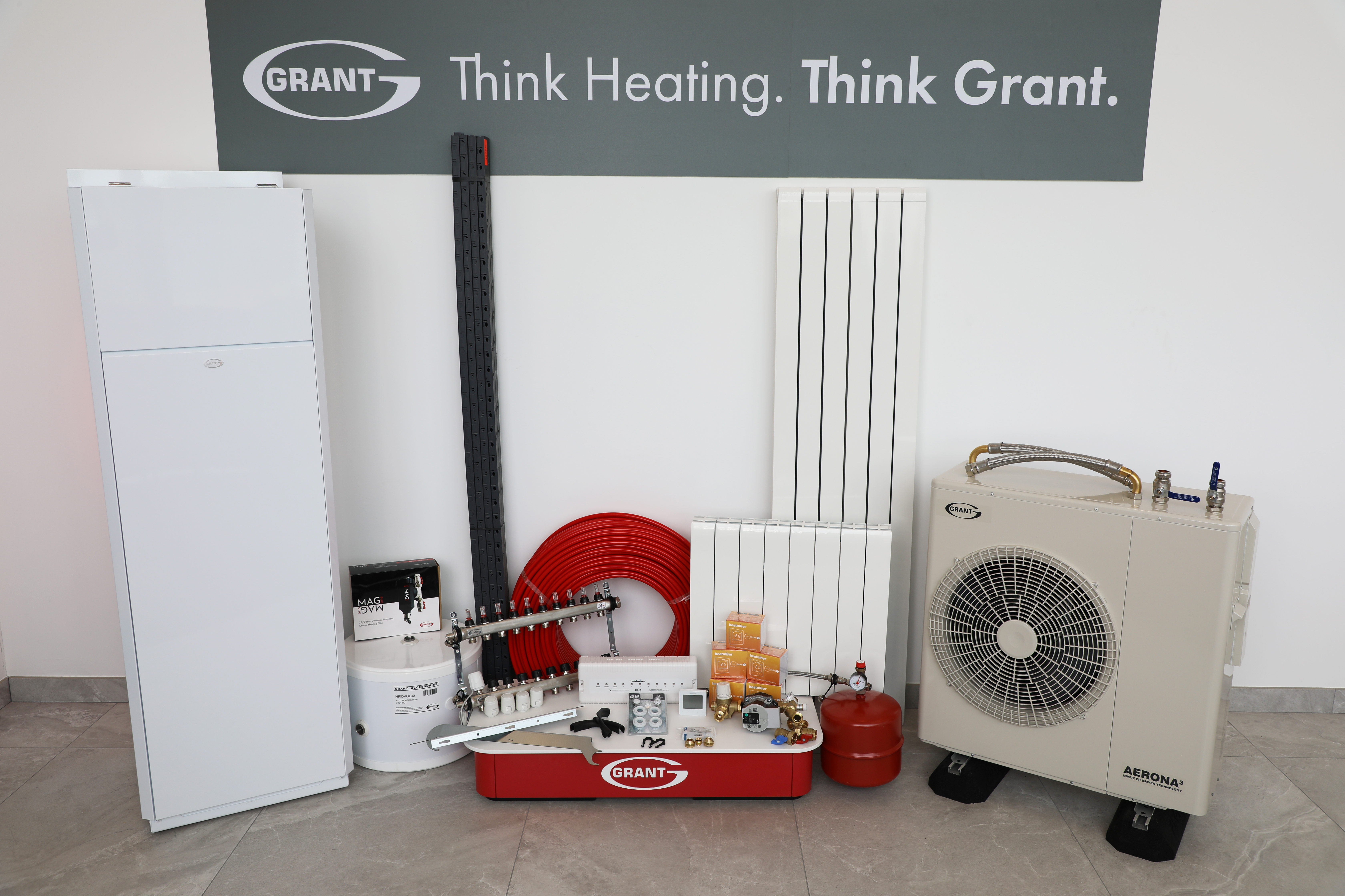 Package 2 Example – Heat pump, Cylinder, Underfloor heating & Aluminium ...